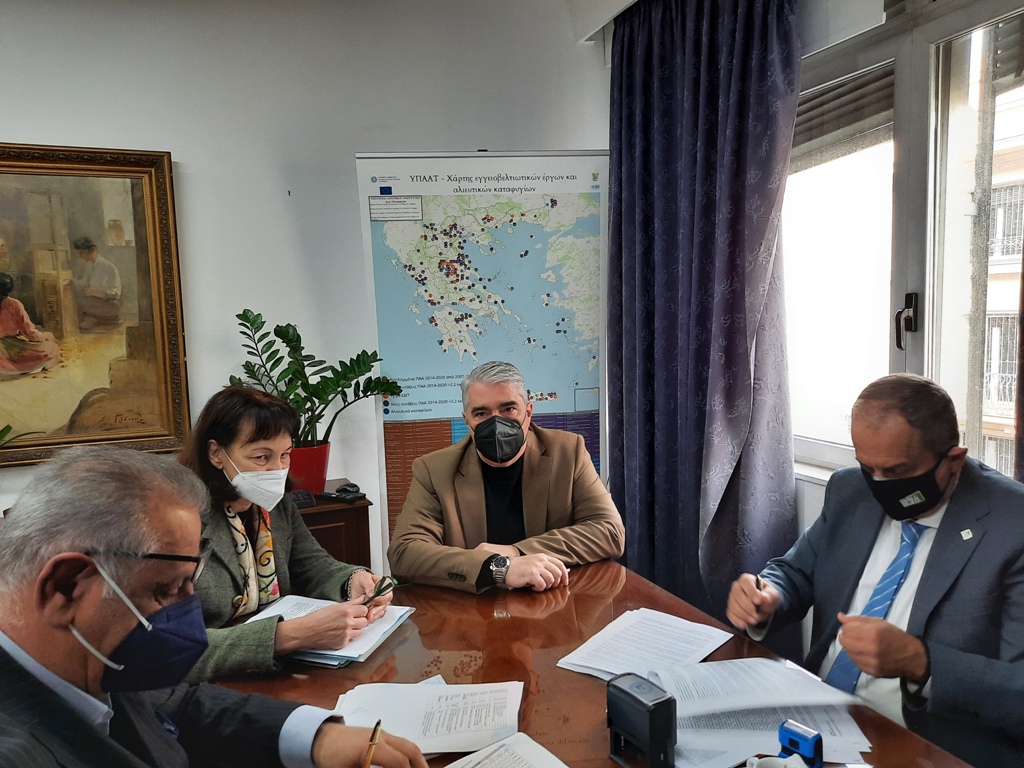 Υπεγράφη από ΥΠΑΑΤ–ΕΛΓΟ ΔΗΜΗΤΡΑ η ανανέωση Σύμβασης για το έργο «ΕΠΣΑΔ ...