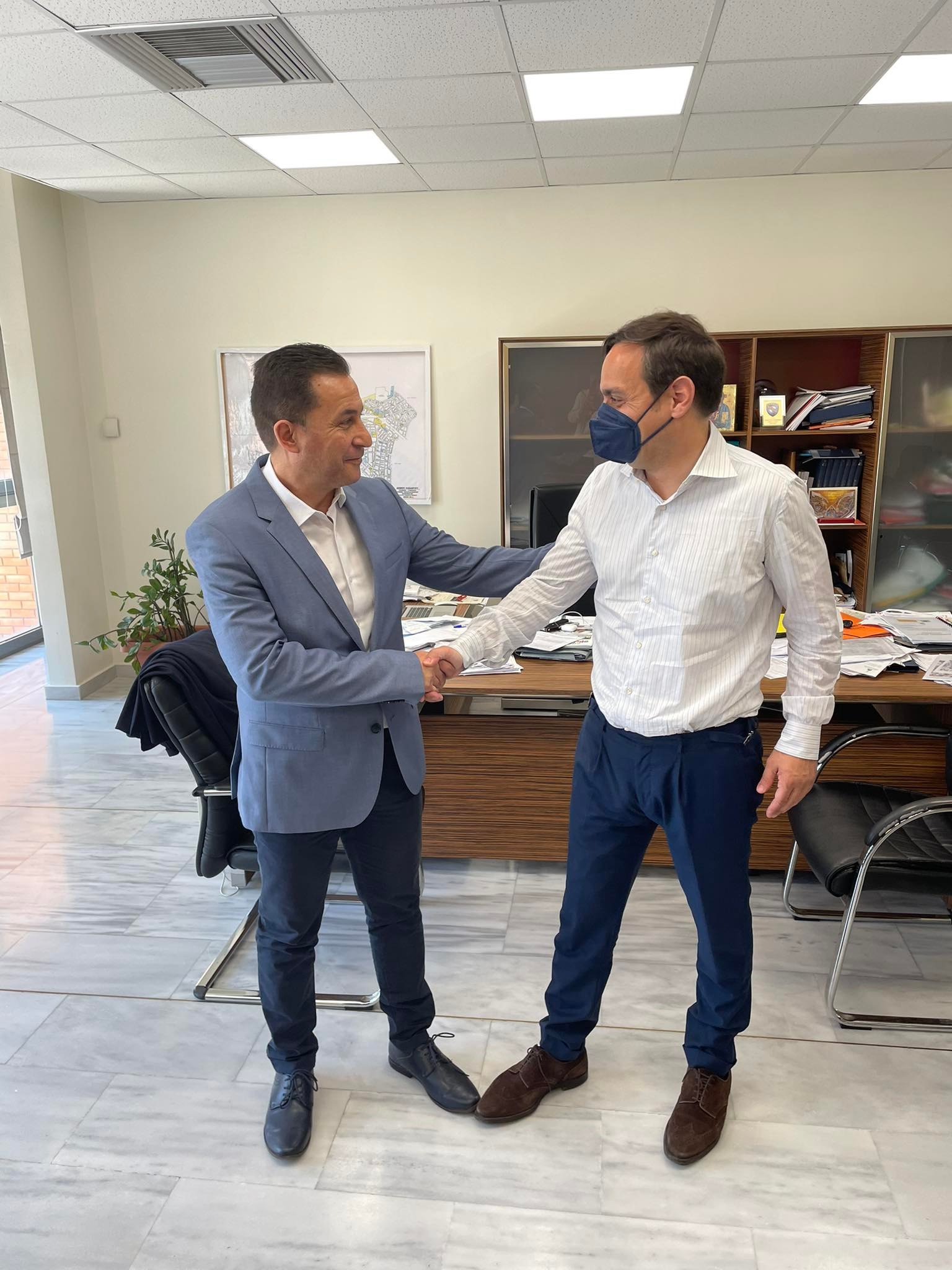 Πάρις Κουρτζίδης: Η πρώτη επίσκεψη ως πρόεδρος ΕΛΑ σε Χαϊδάρι και Άνω ...